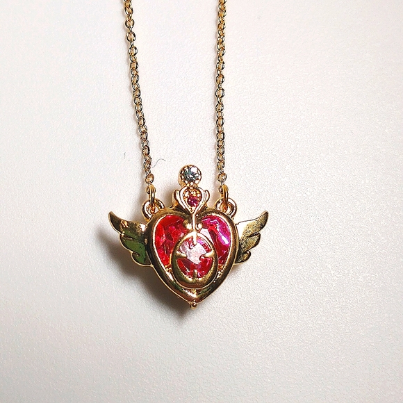 Sailor Moon | Jewelry | Sailor Moon Crystal Heart Compact Necklace ...
